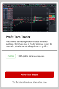 Profit Toro Trader: conheça os diferenciais da plataforma